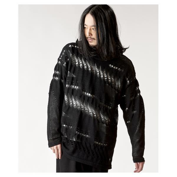 ノーアイディー（NO ID．）/シアーニットBIGパーカ