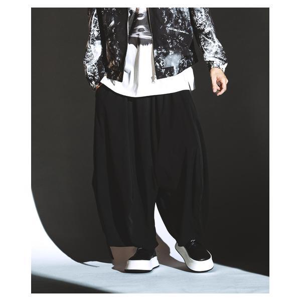 ノーアイディー（NO ID．）/Squidギャザーバギートラウザーズ