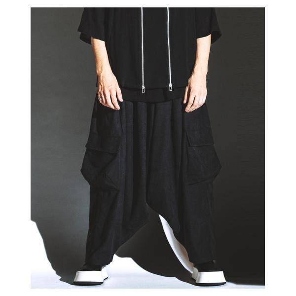 ノーアイディー（NO ID．）/サルエルカーゴトラウザーズ