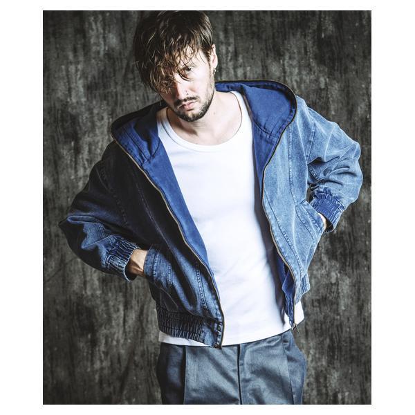 ノーアイディー（NO ID．）/マルチシームフーデッドBLZ(ブルゾン)