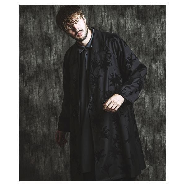 ノーアイディー（NO ID．）/ダブルブレストBIGロングコート