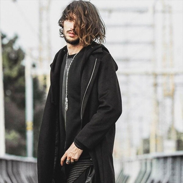 ノーアイディー（NO ID．）/メルトンレイヤードフーデッドコート