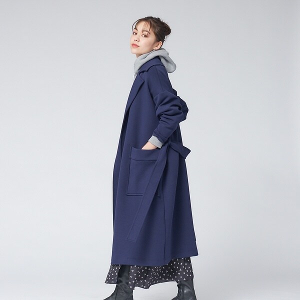 ルージュ・ヴィフ ラクレ（Rouge vif la cle）/ジャージートレンチコート