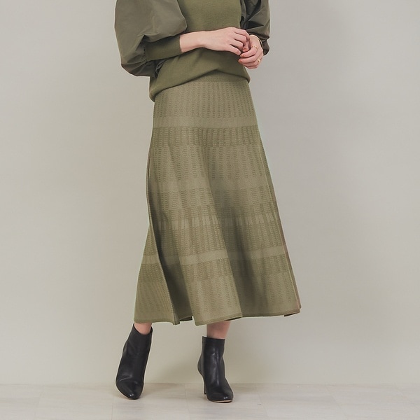 ルージュ・ヴィフ ラクレ（Rouge vif la cle）/ジャガードスカート