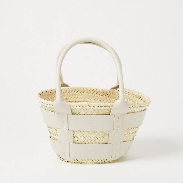 ルージュ・ヴィフ ラクレ（Rouge vif la cle）/【DEMELLIER/デメリエー】Mini Santorini　カゴバッグ