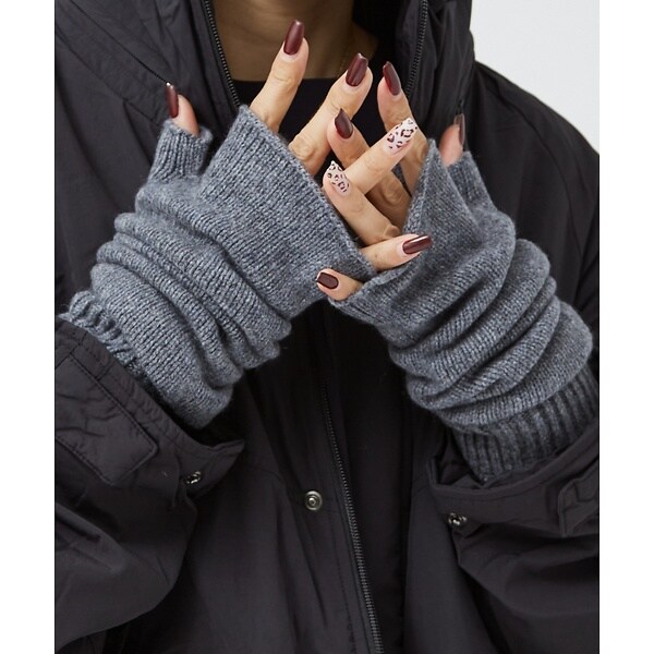 ルージュ・ヴィフ ラクレ（Rouge vif la cle）/【WILLIAM BRUNTON/ウィリアム ブラントン】カシミヤロングリストウ