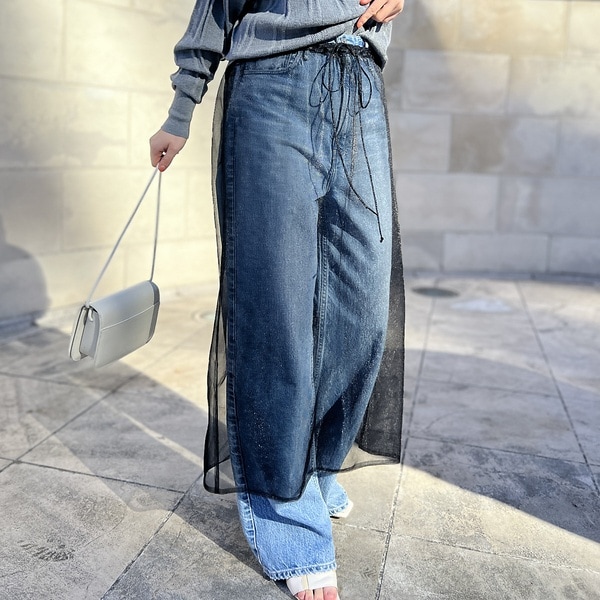 ルージュ・ヴィフ ラクレ（Rouge vif la cle）/トリコットロングスカート