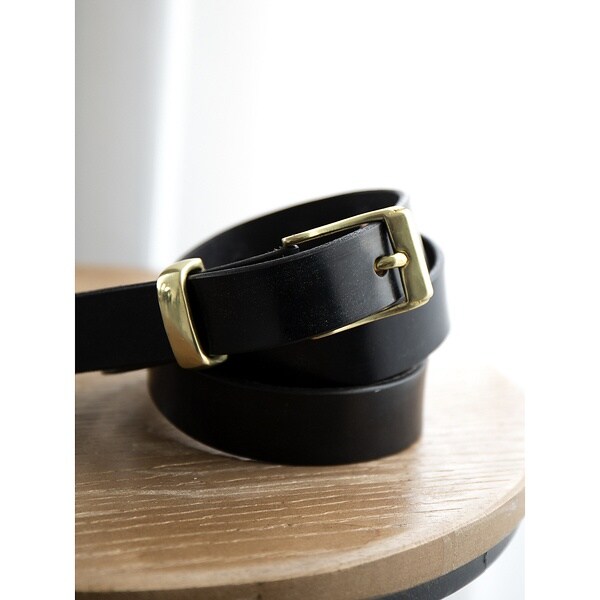 ルージュ・ヴィフ ラクレ（Rouge vif la cle）/【MASTER & CO】ブライドルレザーベルト / GOLDバックル / 24