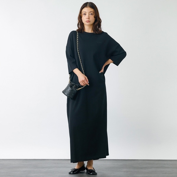 ルージュ・ヴィフ ラクレ（Rouge vif la cle）/【Charcoal TOKYO】クルーネック カットソードレス / Tシャツワン