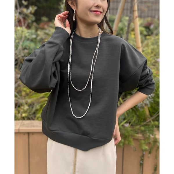 ルージュ・ヴィフ ラクレ（Rouge vif la cle）/【MICA&DEAL /マイカアンドディール】ルーズスリーブスウェット