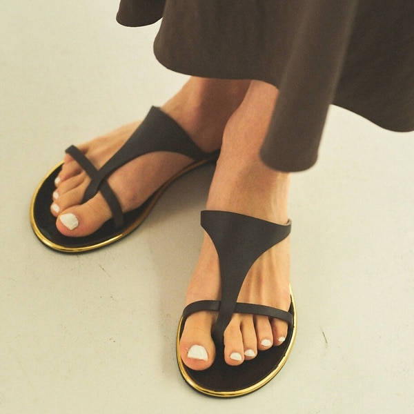 ルージュ・ヴィフ ラクレ（Rouge vif la cle）/【LAOCOONTE／ラオコンテ】フラットサンダル ALEA DALI Sofi