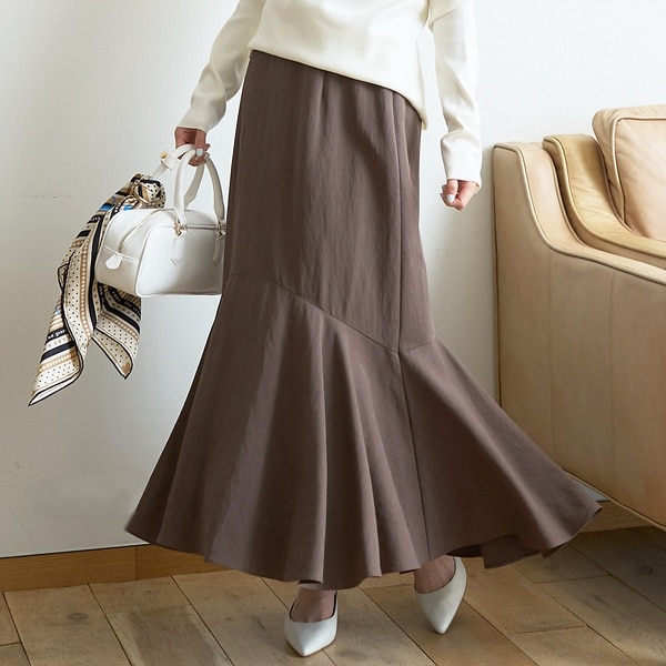 ルージュ・ヴィフ ラクレ（Rouge vif la cle）/切替マーメイドスカート