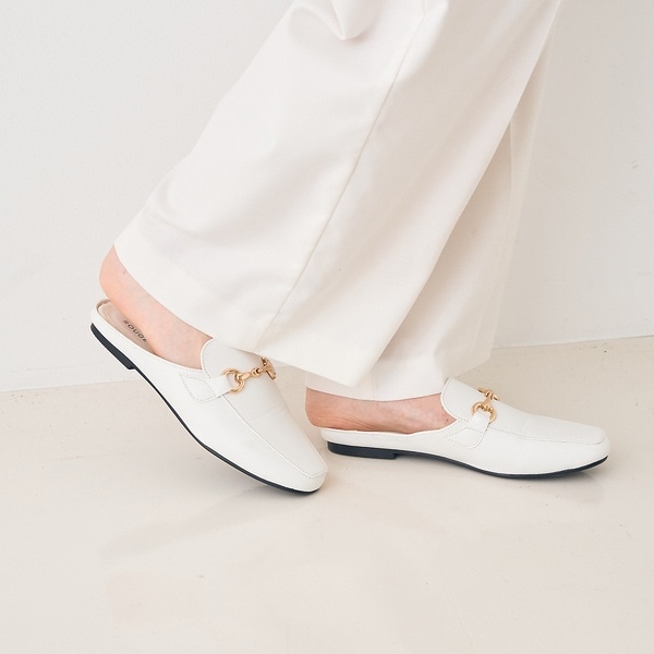 ルージュ・ヴィフ ラクレ（Rouge vif la cle）/【一部店舗限定】ビット付きスリッポンローファー