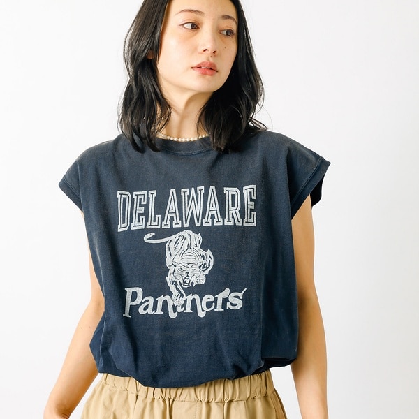 ルージュ・ヴィフ ラクレ（Rouge vif la cle）/追加1【REMI RELIEF / レミレリーフ】ロゴTシャツ / ノースリーブ