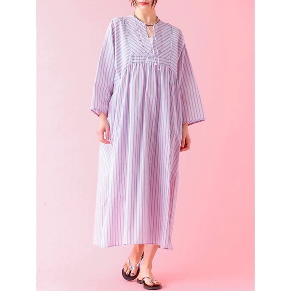 ルージュ・ヴィフ ラクレ（Rouge vif la cle）/【Le Melange/ル・メランジュ】ストライプスワンピース/ワンピース/スト