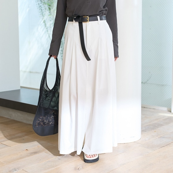 ルージュ・ヴィフ ラクレ（Rouge vif la cle）/タックフレアマキシスカート