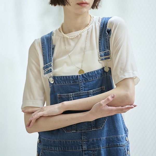 ルージュ・ヴィフ ラクレ（Rouge vif la cle）/【MICA&DEAL/マイカアンドディール】ベロアTEE / シアーベロア /