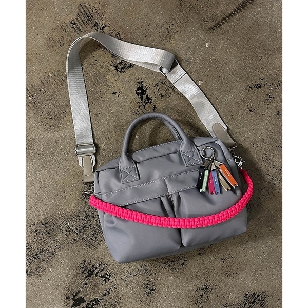 ルージュ・ヴィフ ラクレ（Rouge vif la cle）/【cheek / チーク】ダブルポケット3WAYボストンバッグ/C25008/ボ