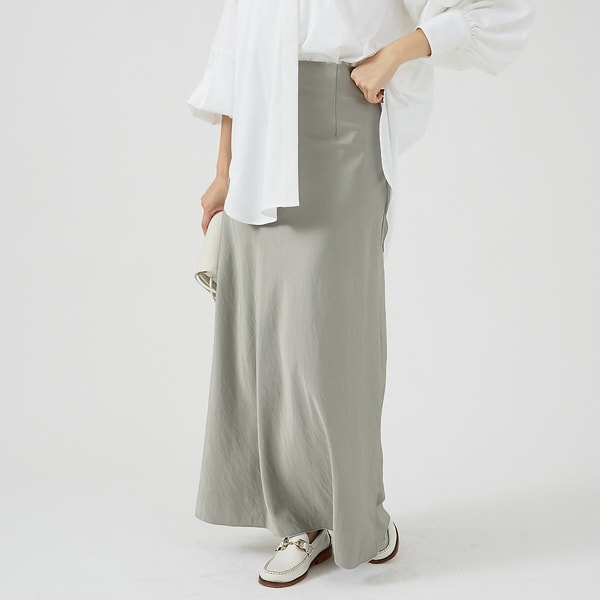 ルージュ・ヴィフ ラクレ（Rouge vif la cle）/サテンマーメイドスカート