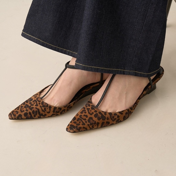 ルージュ・ヴィフ ラクレ（Rouge vif la cle）/【BRENTELLA/ブレンテッラ】COLETTE　ストラップヒールパンプス