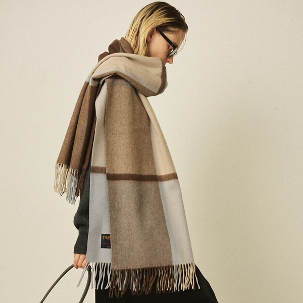 ルージュ・ヴィフ ラクレ（Rouge vif la cle）/【定番人気】【2025AW新作】【TWEEDMILL/ツイードミル】大判ストール