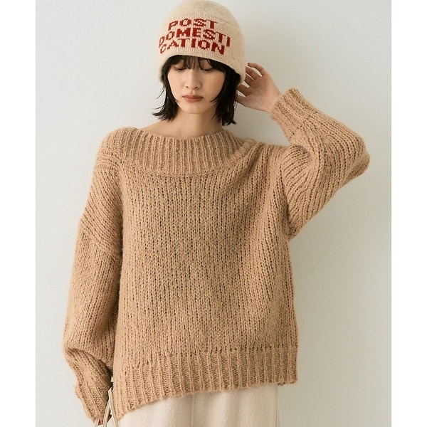 ルージュ・ヴィフ ラクレ（Rouge vif la cle）/ロービングニットプルオーバー