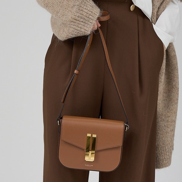 ルージュ・ヴィフ ラクレ（Rouge vif la cle）/【DEMELLIER/デメリエー】SMALL VANCOUVER HAN ショル