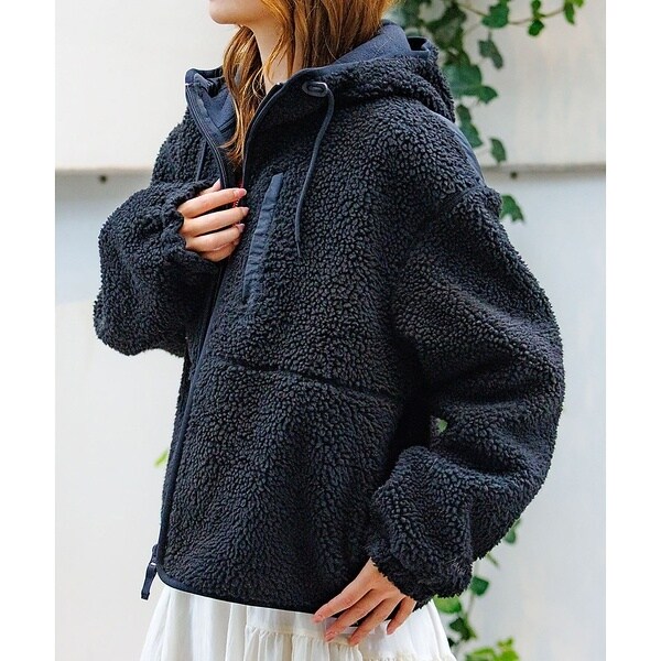 ルージュ・ヴィフ ラクレ（Rouge vif la cle）/【NANGA / ナンガ】BOA FLEECE ZIP HOODIE / ボアフ