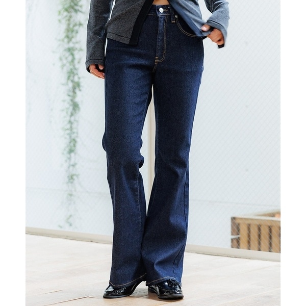 ルージュ・ヴィフ ラクレ（Rouge vif la cle）/【SOMETHING/サムシング】BODYFIRE FLARE/フレアデニムパン