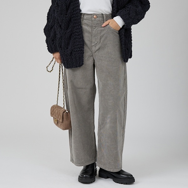 ルージュ・ヴィフ ラクレ（Rouge vif la cle）/【RED CARD/レッドカード】Oregon クロップド丈バルーンコーディロイ