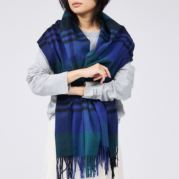 ルージュ・ヴィフ ラクレ（Rouge vif la cle）/カシミヤ大判ストール / マフラー