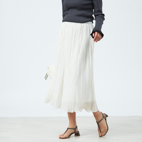 カリテ（qualite）/ランダムプリーツパンツ