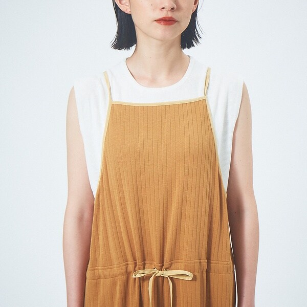 カリテ（qualite）/【WEB限定】リネンコットンカットソーオールインワン