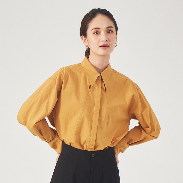 カリテ（qualite）/スリットデザインシャツ