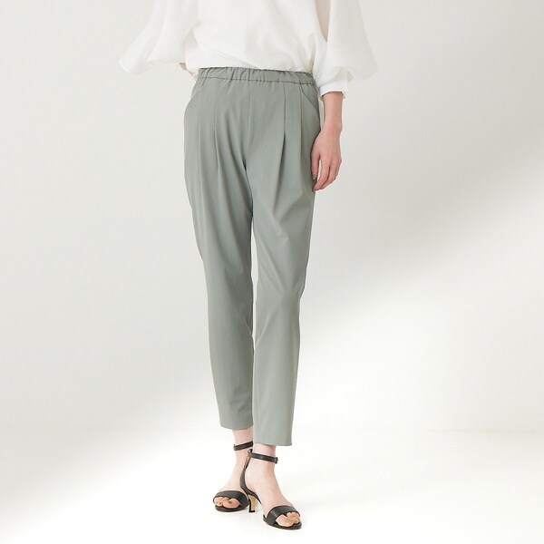 カリテ（qualite）/《セットアップ対応》《新色カーキ登場》2WAYストレッチタックパンツ
