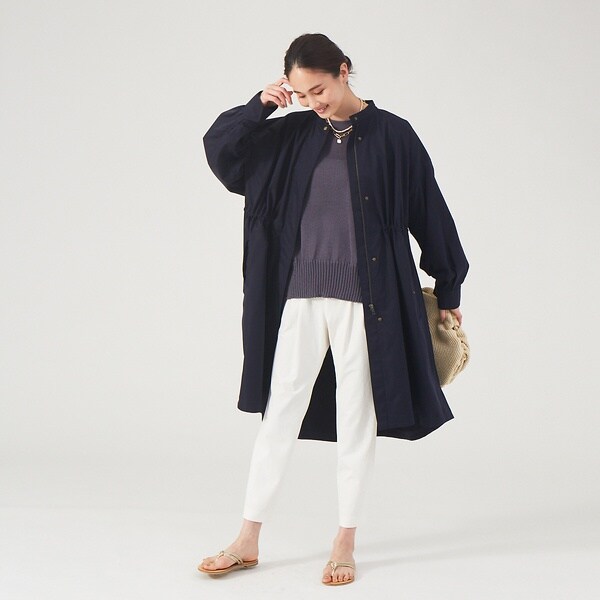 カリテ（qualite）/《セットアップ対応》《新色カーキ登場》2WAYストレッチタックパンツ