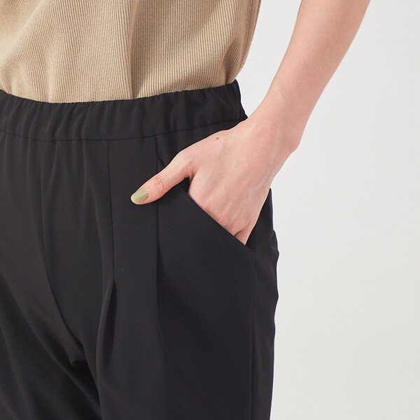 カリテ（qualite）/《セットアップ対応》《新色カーキ登場》2WAYストレッチタックパンツ