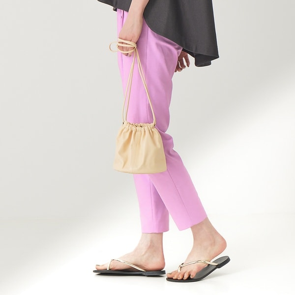 カリテ/【MODERN WEAVING】ミニ巾着バッグ