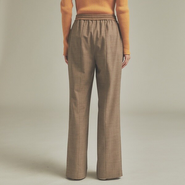 カリテ（qualite）/《セットアップ対応》ウールトロスリットパンツ