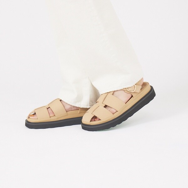 カリテ（qualite）/【MOHI】スエードグルカサンダル