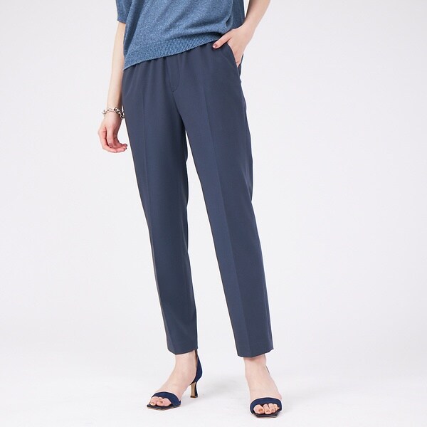 カリテ（qualite）/ドライギャバシガレットパンツ