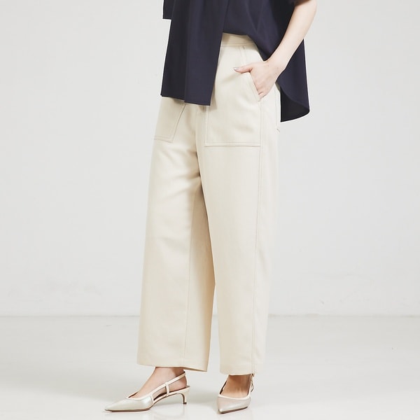 カリテ（qualite）/ドライカルゼアウトポケットパンツ