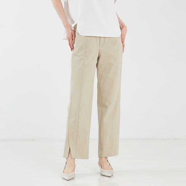 カリテ（qualite）/【セットアップ対応】2WAYストレッチストレートパンツ