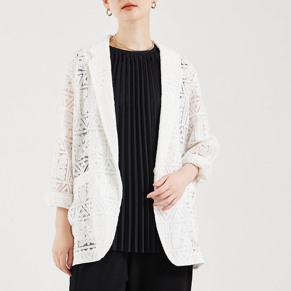 カリテ（qualite）/エンブロイダリージャケット