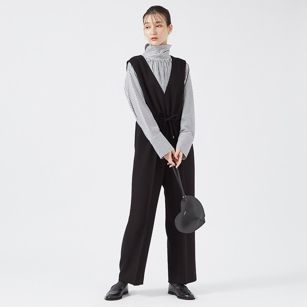 カリテ（qualite）/ダブルクロスドロストオールインワン