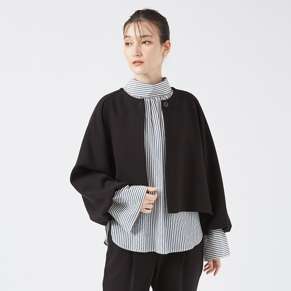カリテ（qualite）/【セットアップ対応】ダブルクロスバルーンジャケット