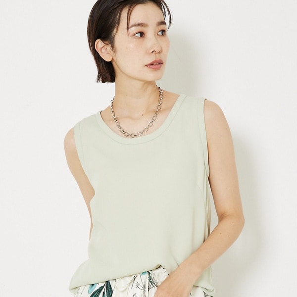 カリテ（qualite）/トルコサテンノースリーブ