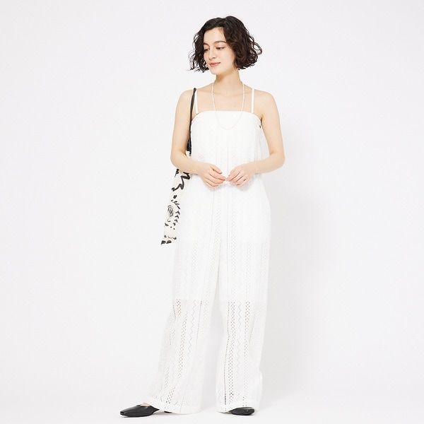 カリテ（qualite）/オーバーレースサロペット