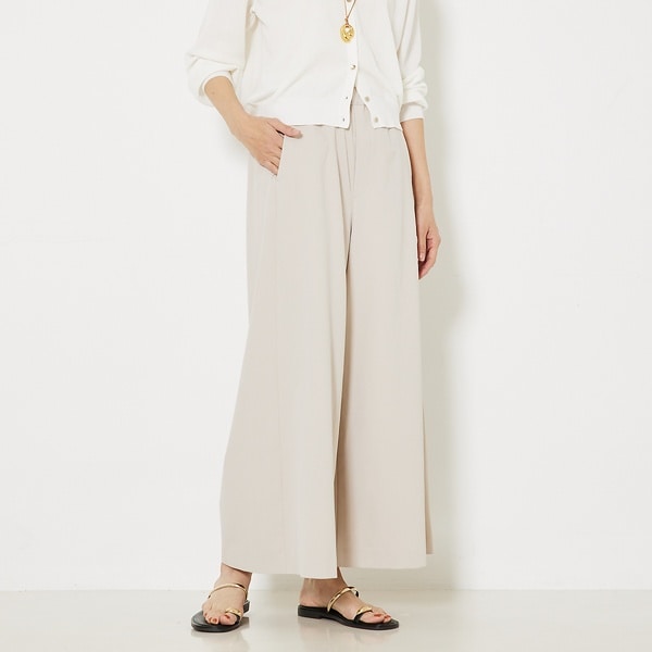 カリテ（qualite）/2WAYストレッチワイドパンツ