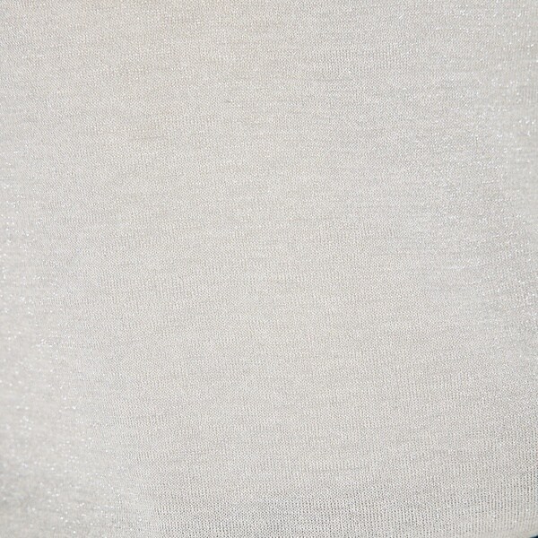 カリテ（qualite）/【大人の上品なシアー】ラメクルーネックニット